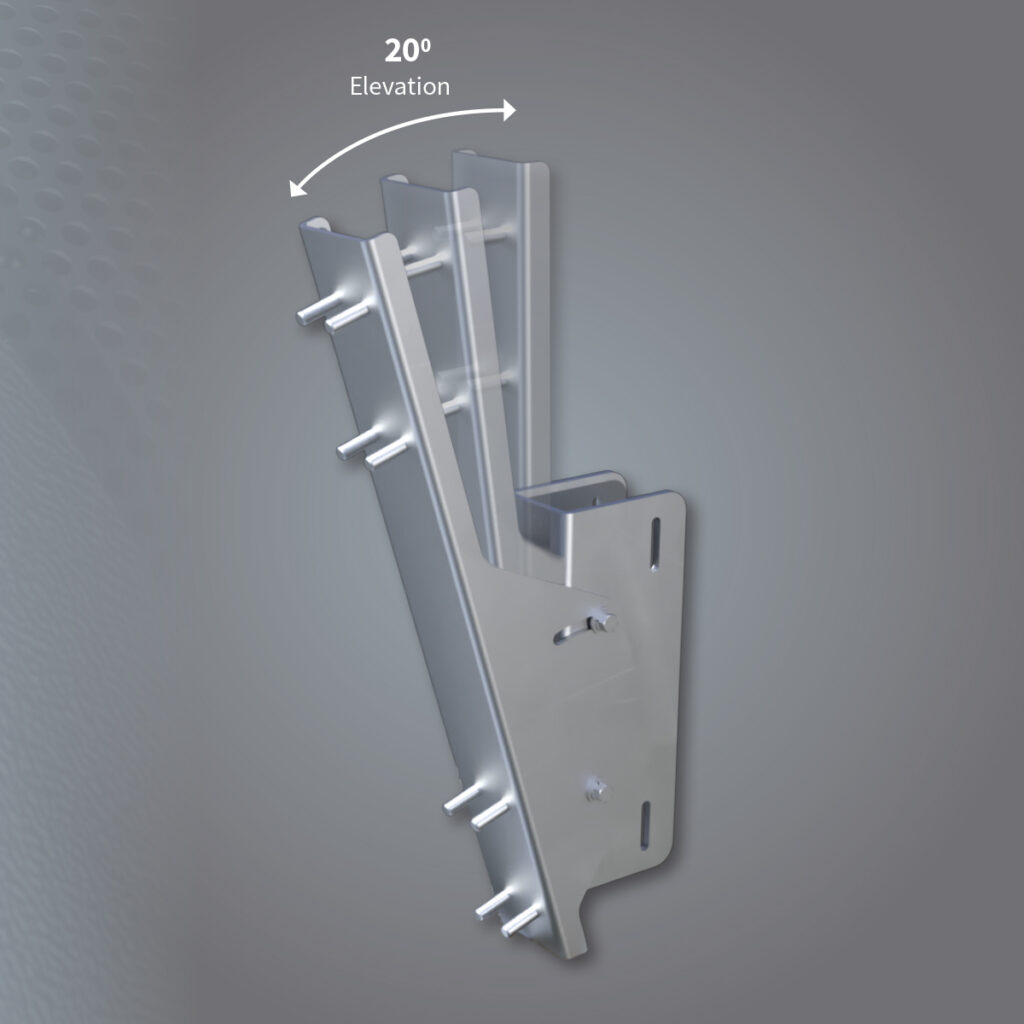Modular Shroud 20 Degree Downtilt Bracket - ConcealFab