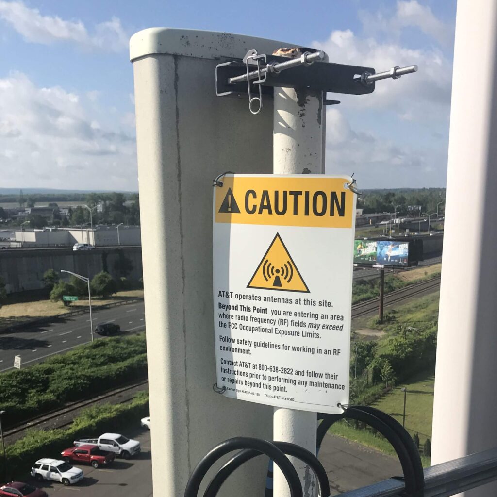 Low PIM RF Safety Signs - ConcealFab